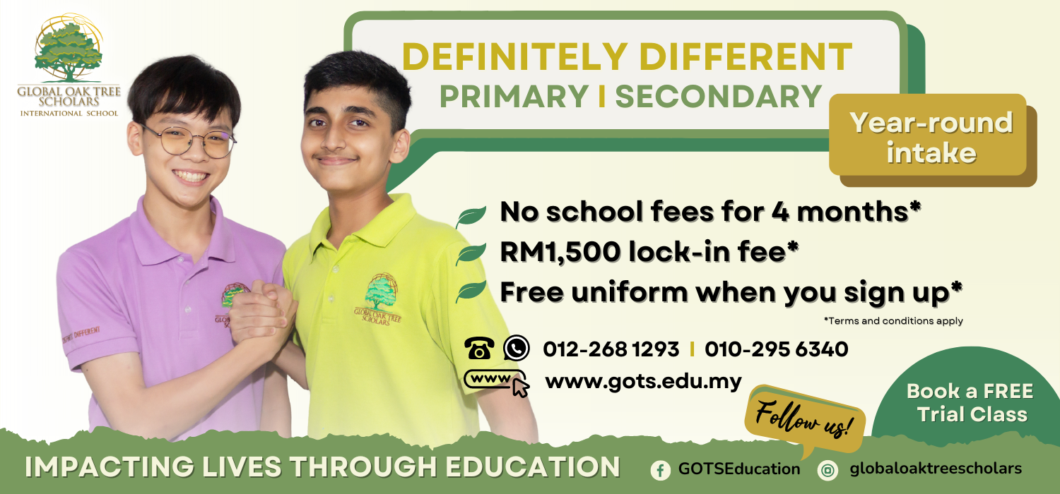 Global Oak Tree Scholars – International School In Malaysia